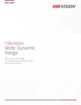 Hikvision Wide Dynamic Range Cameras