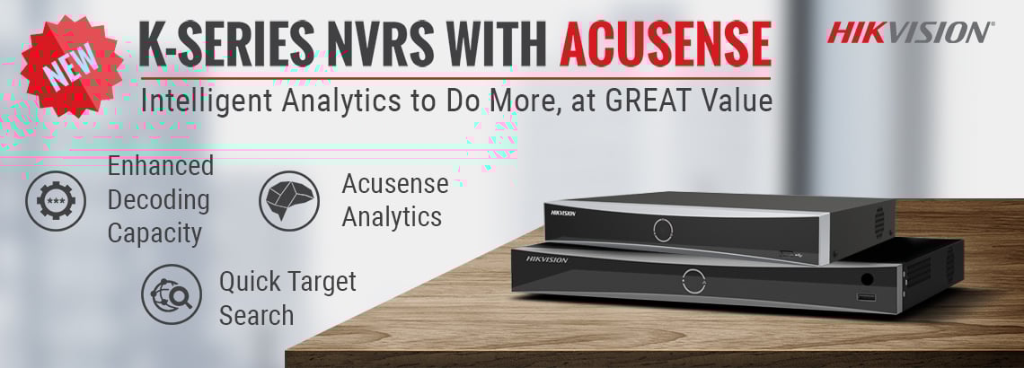 K-Series NVRs with AcuSense